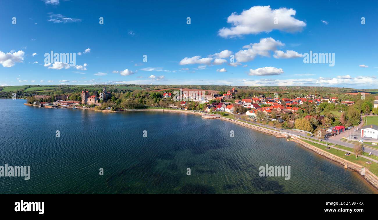 Seeburg at the Suessen See Stock Photo - Alamy
