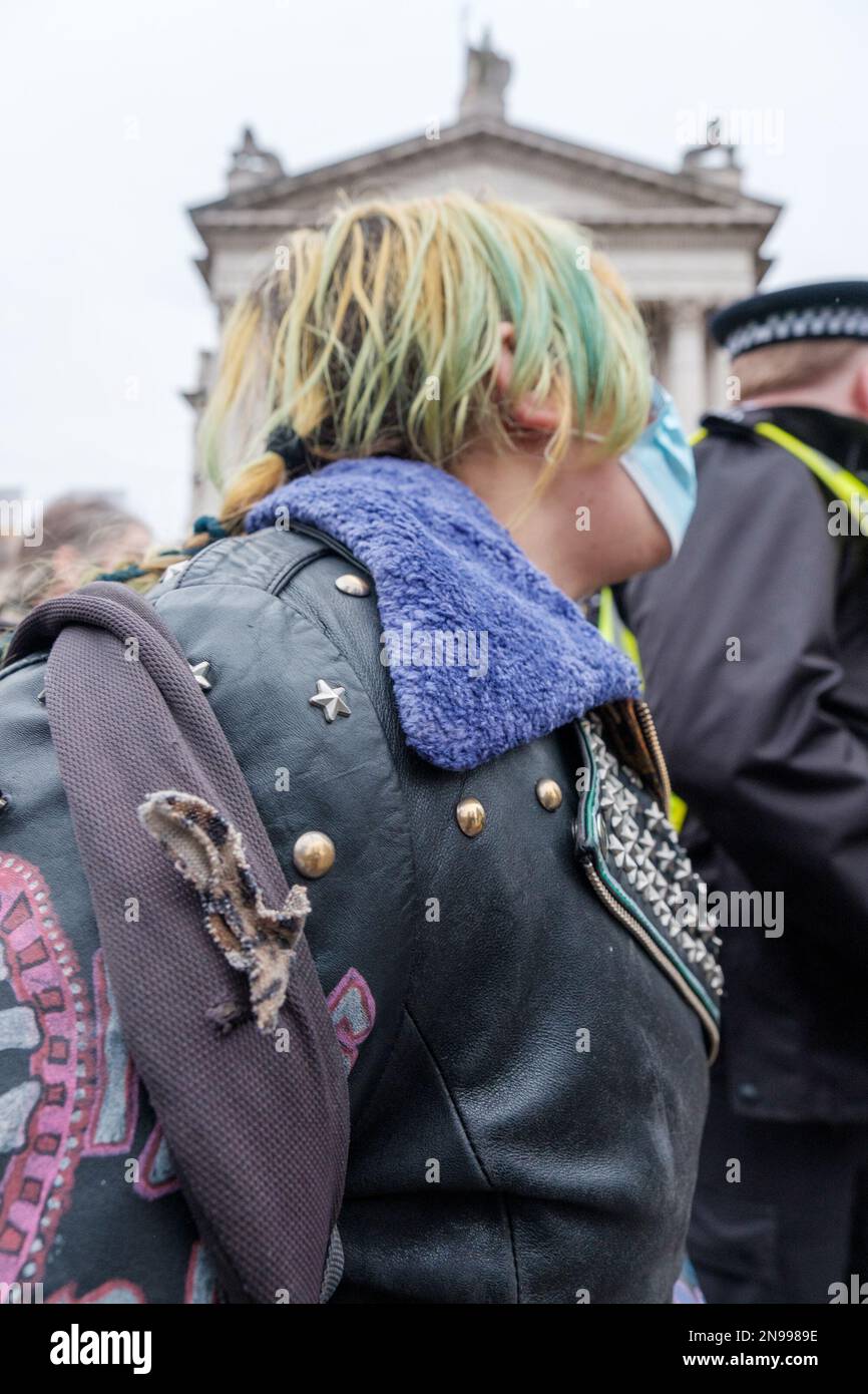 Pro LGBT+ Counter a Far Right Protest outside Tate Britain to stop Drag ...