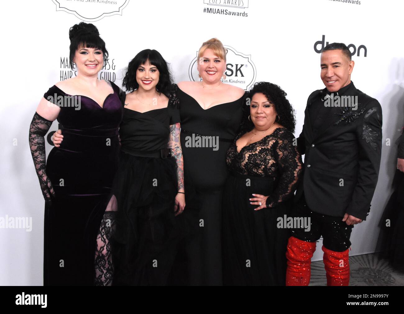 Beverly Hills, California, USA 11th February 2023 (L-R) Mary Czech ...