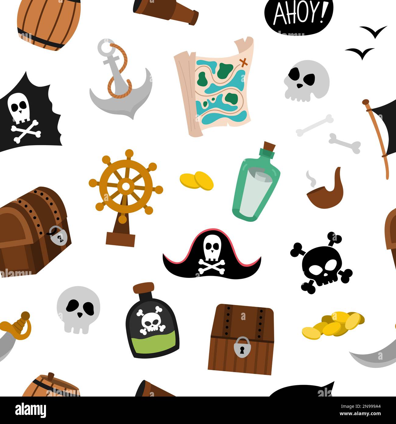 Pirate Background Paper
