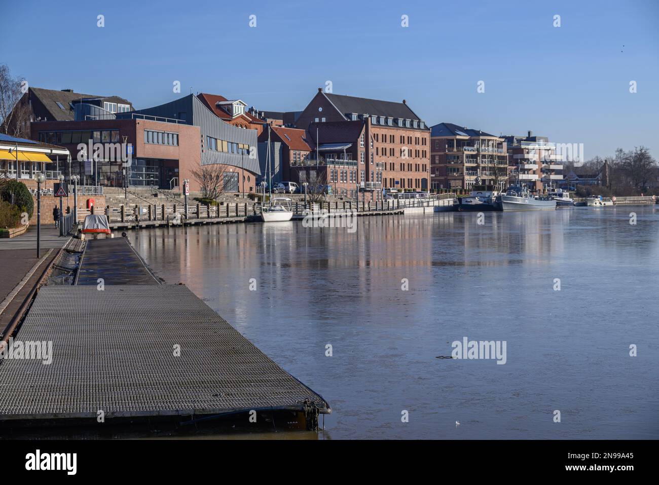 the city of Leer in the german Ostfriesland Stock Photo - Alamy