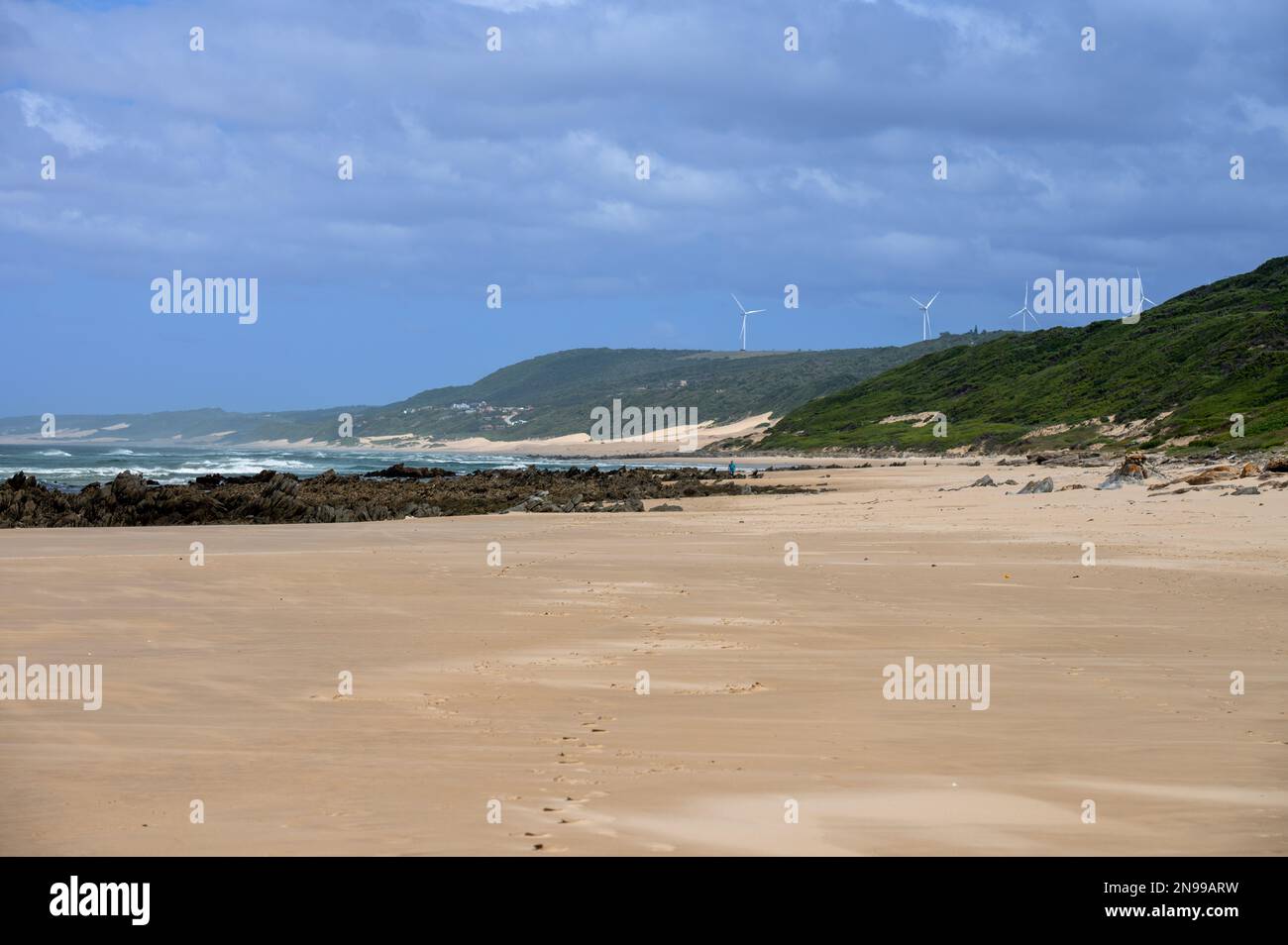 Beautiful shot wind turbines hi-res stock photography and images - Alamy