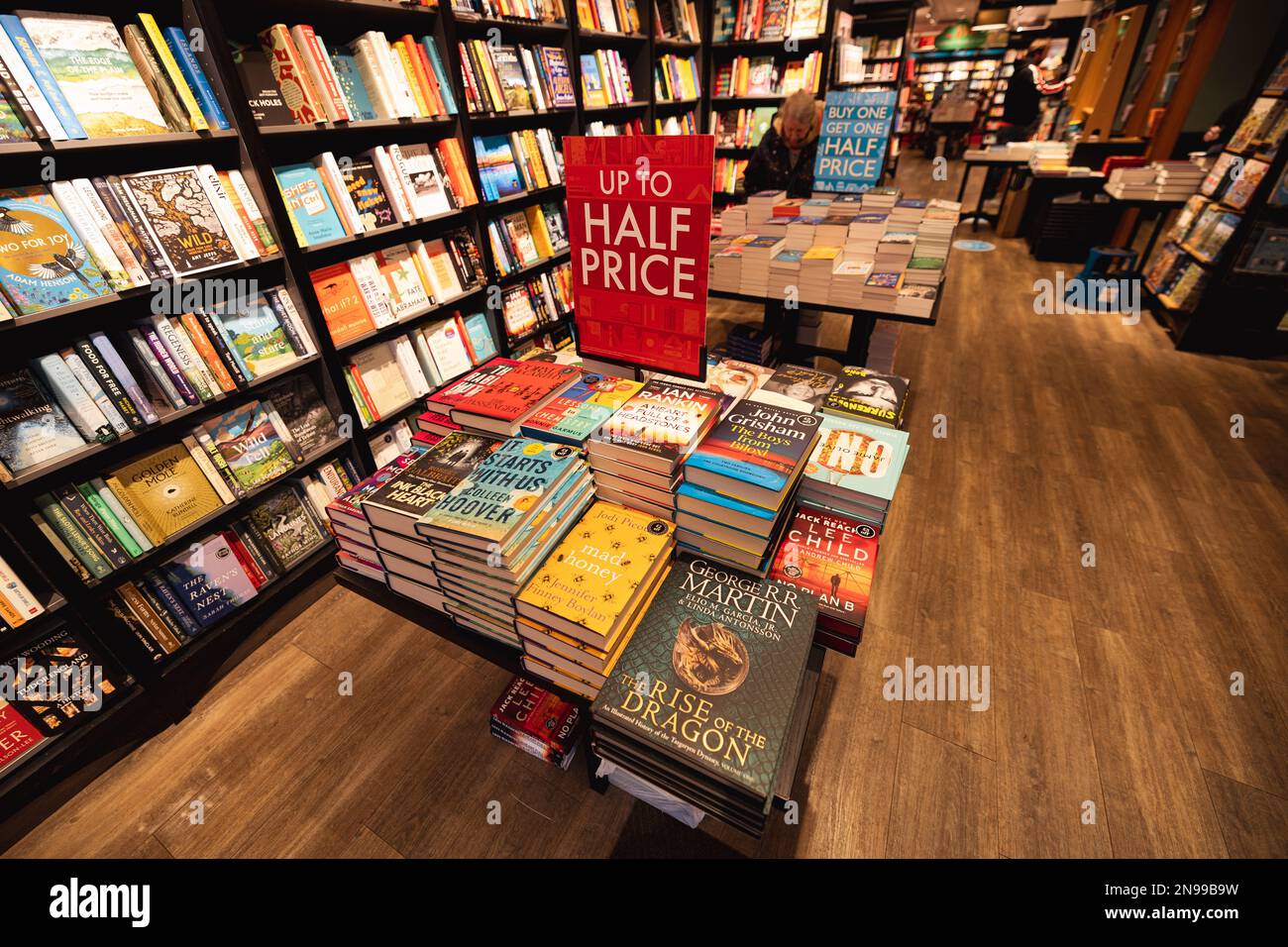 Waterstones Kendal Cumbria Stock Photo - Alamy