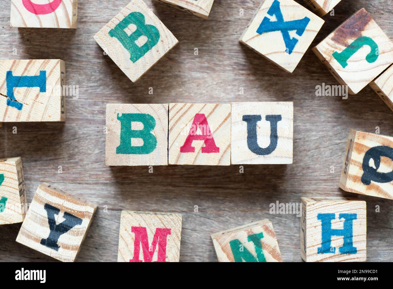 Bau alphabet hi-res stock photography and images - Alamy