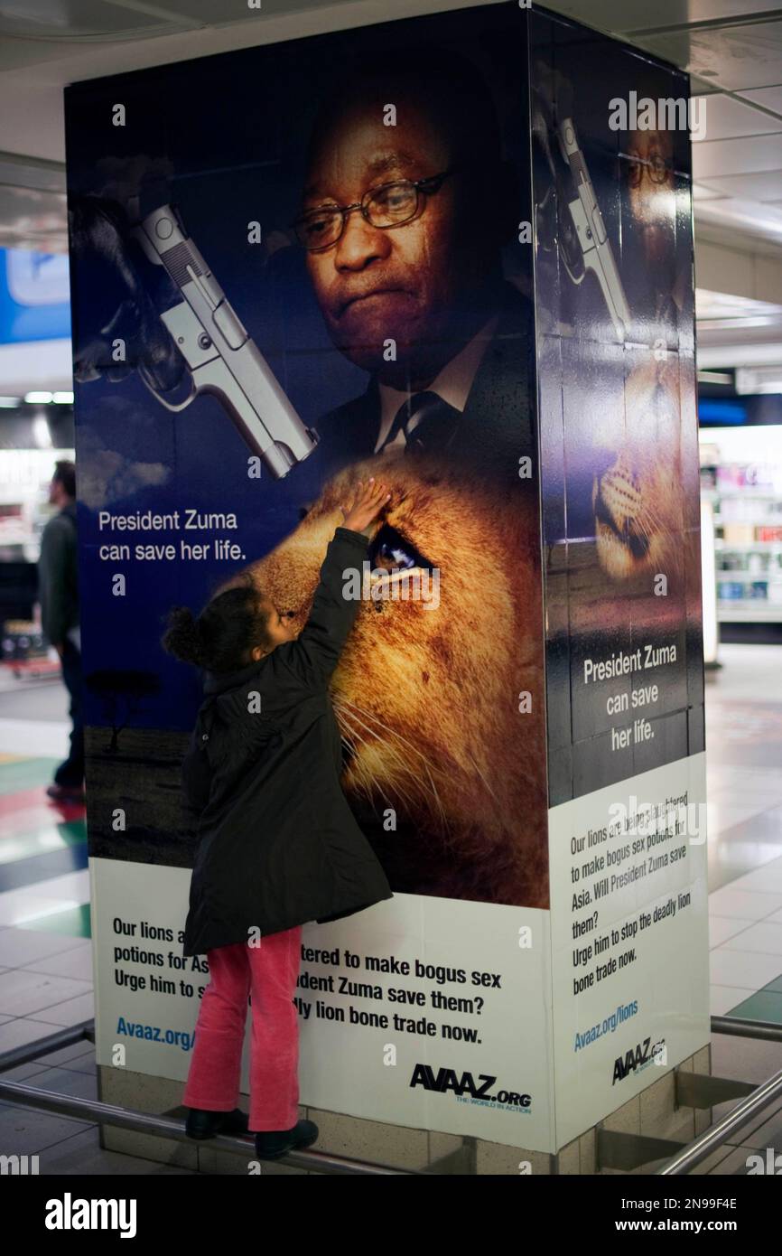 COMMERCIAL IMAGE - In this photograph taken by AP Images for Avaaz ...