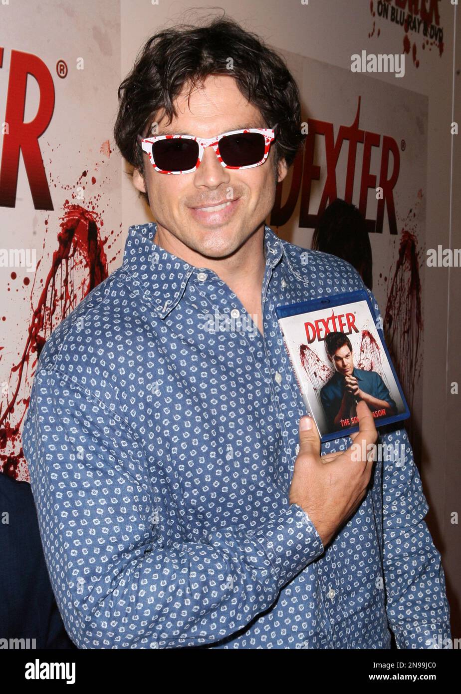 Jason Gedrick attends the Blu-ray and DVD launch of "Dexter: The ...