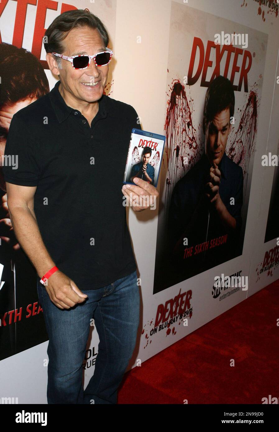 James Remar attends the Blu-ray and DVD launch of "Dexter: The Complete ...