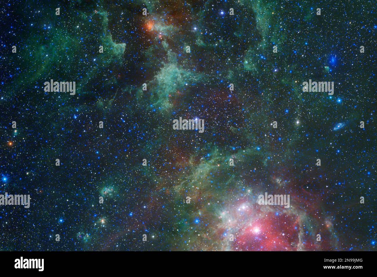 Cluster of stars. Starfield. Nebula. Elements of this image furnished ...