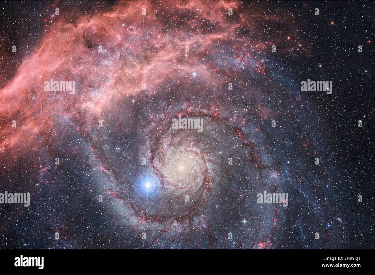 Outer space. Science fiction cosmos. Elements of this image furnished ...