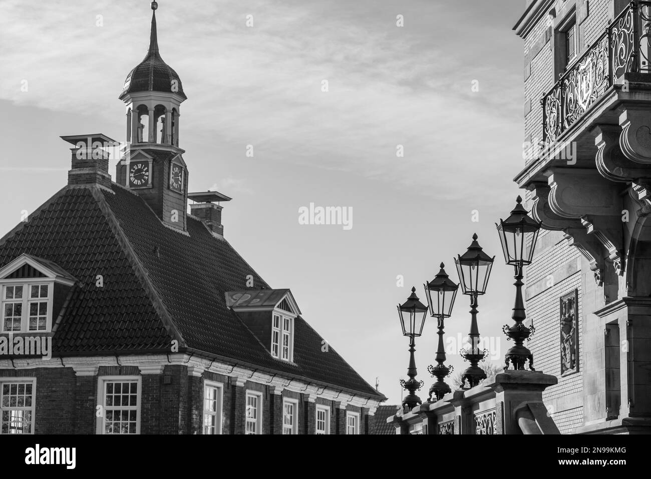 the city of Leer in the german Ostfriesland Stock Photo - Alamy