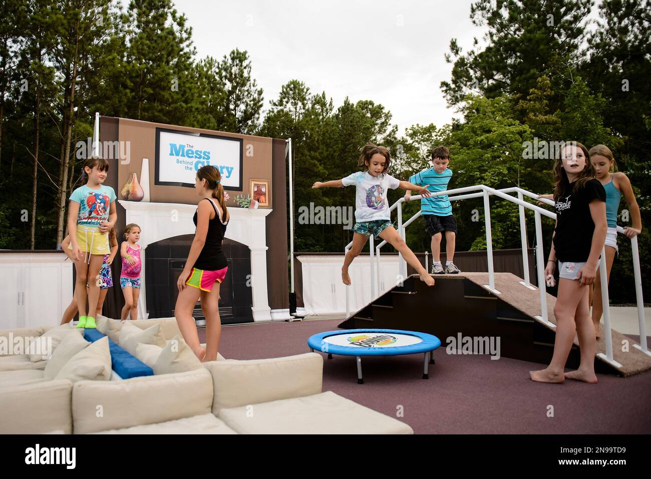 COMMERCIAL IMAGE - In this photograph released by Bounty on Tuesday ...