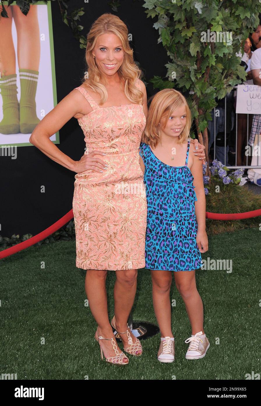 Cheryl Hines and her daughter Catherine Rose Young attends the world ...