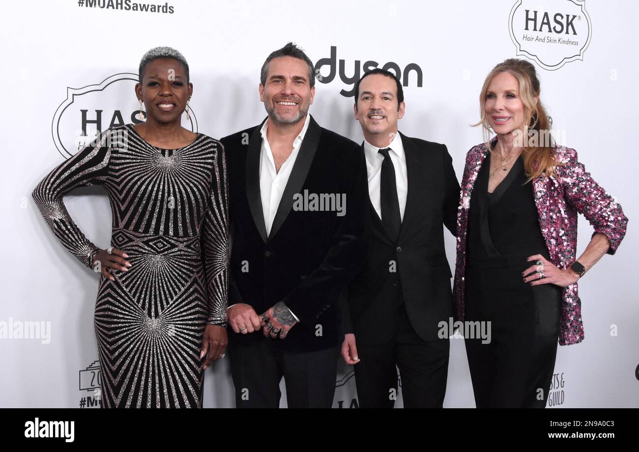 Beverly Hills, California, USA 11th February 2023 (L-R) Angie Wells ...