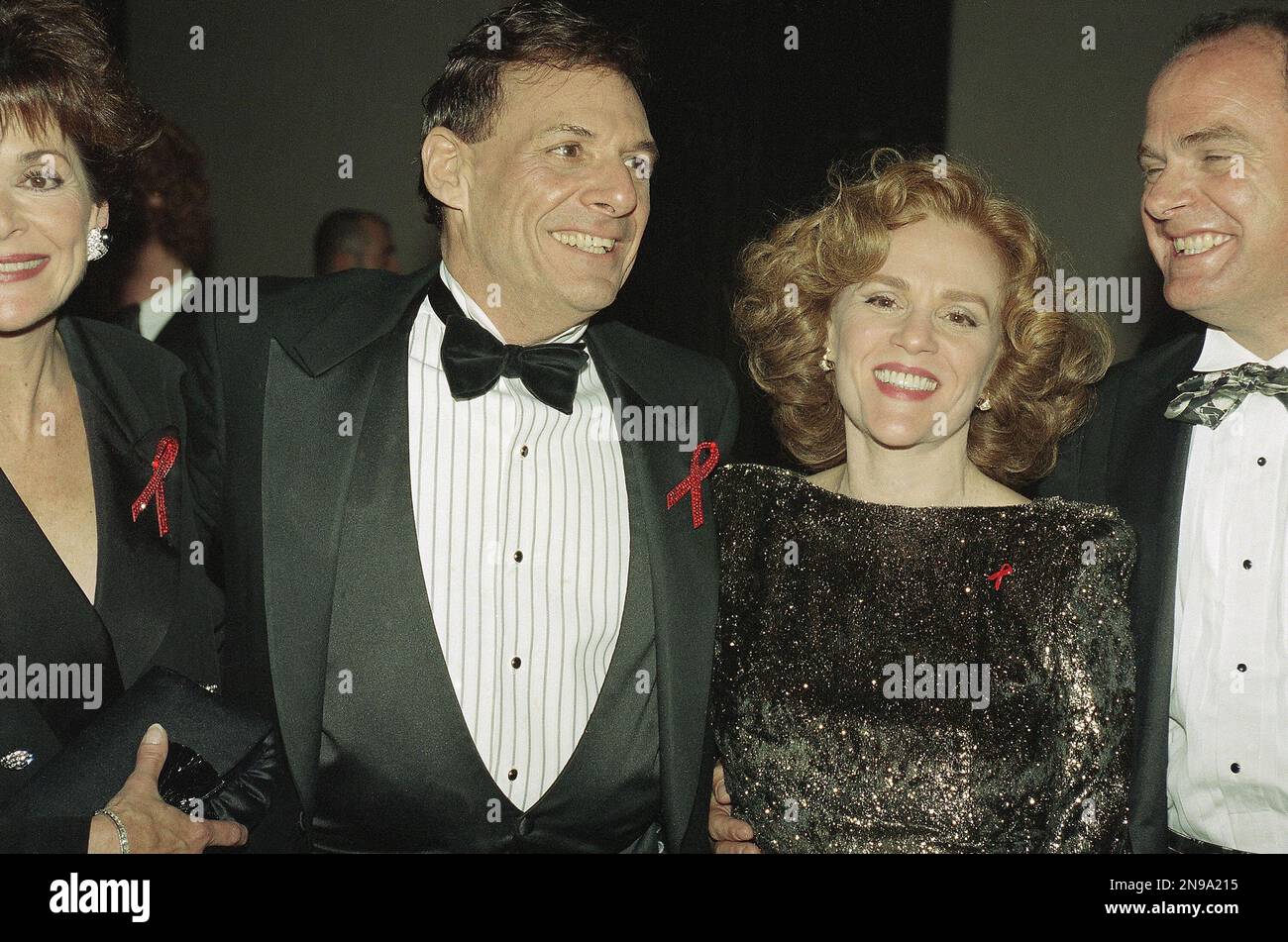 Actors Madeline Kahn and Ron Liebman are shown at the Tony Awards in ...