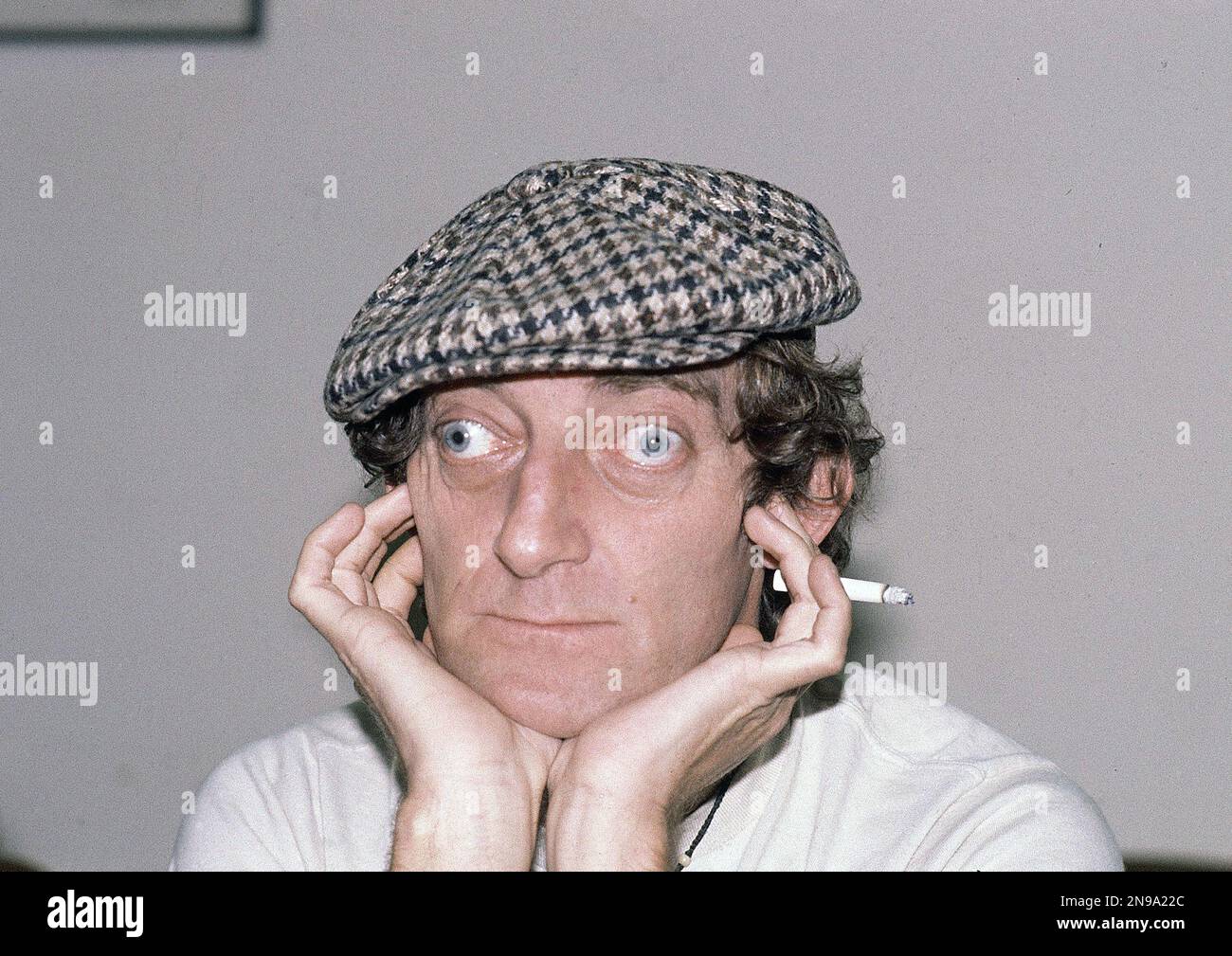 Comic actor Marty Feldman is shown during an interview, Sept. 26, 1980 ...