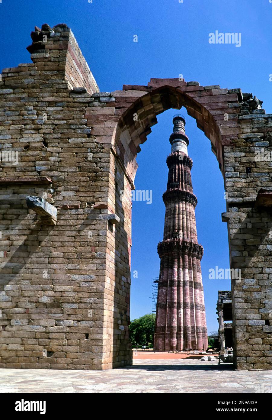 The Qutab Minar, Delhi, India, Asia Stock Photo - Alamy
