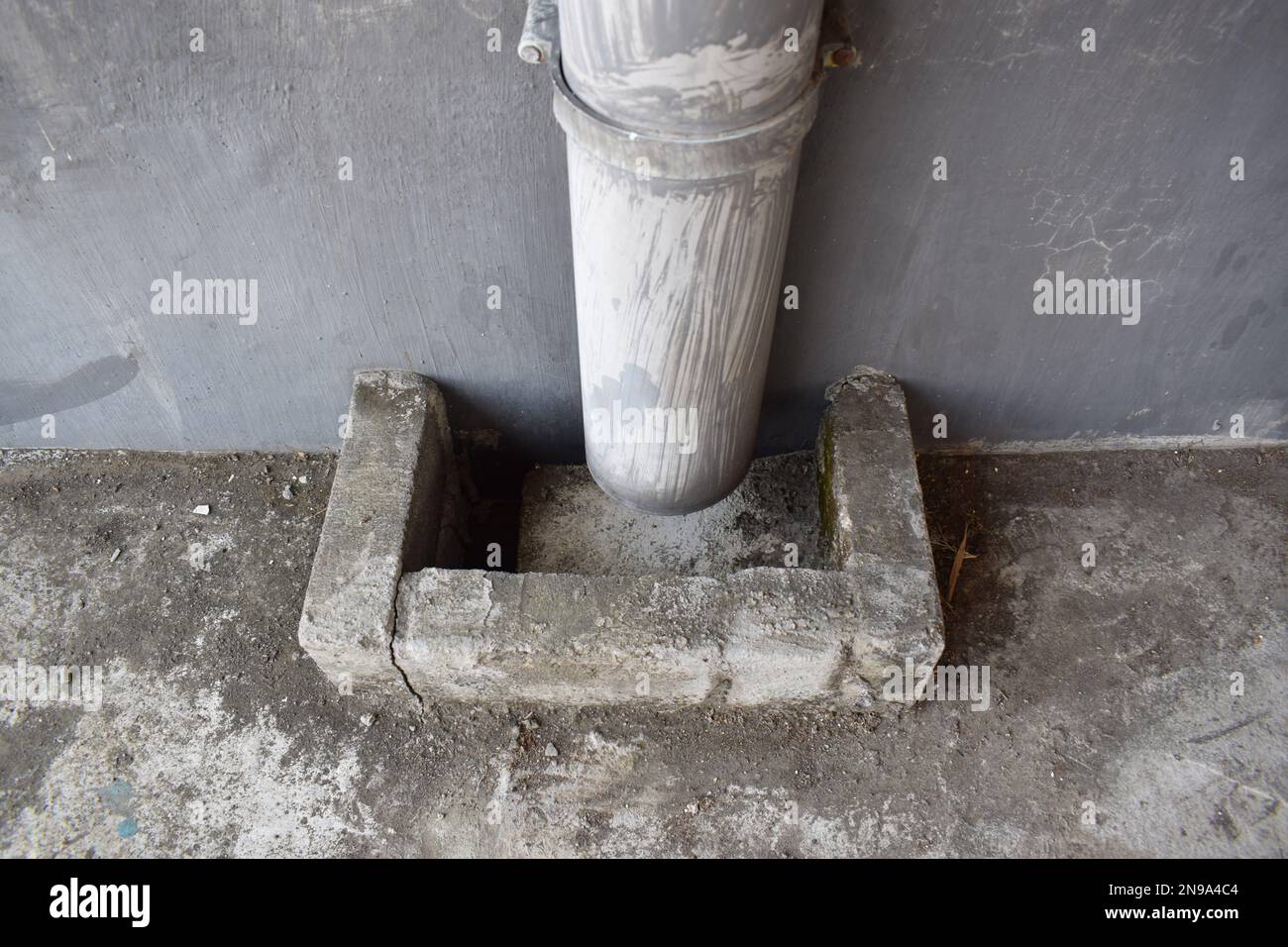 Rain water drain from pipeline hi-res stock photography and images - Alamy