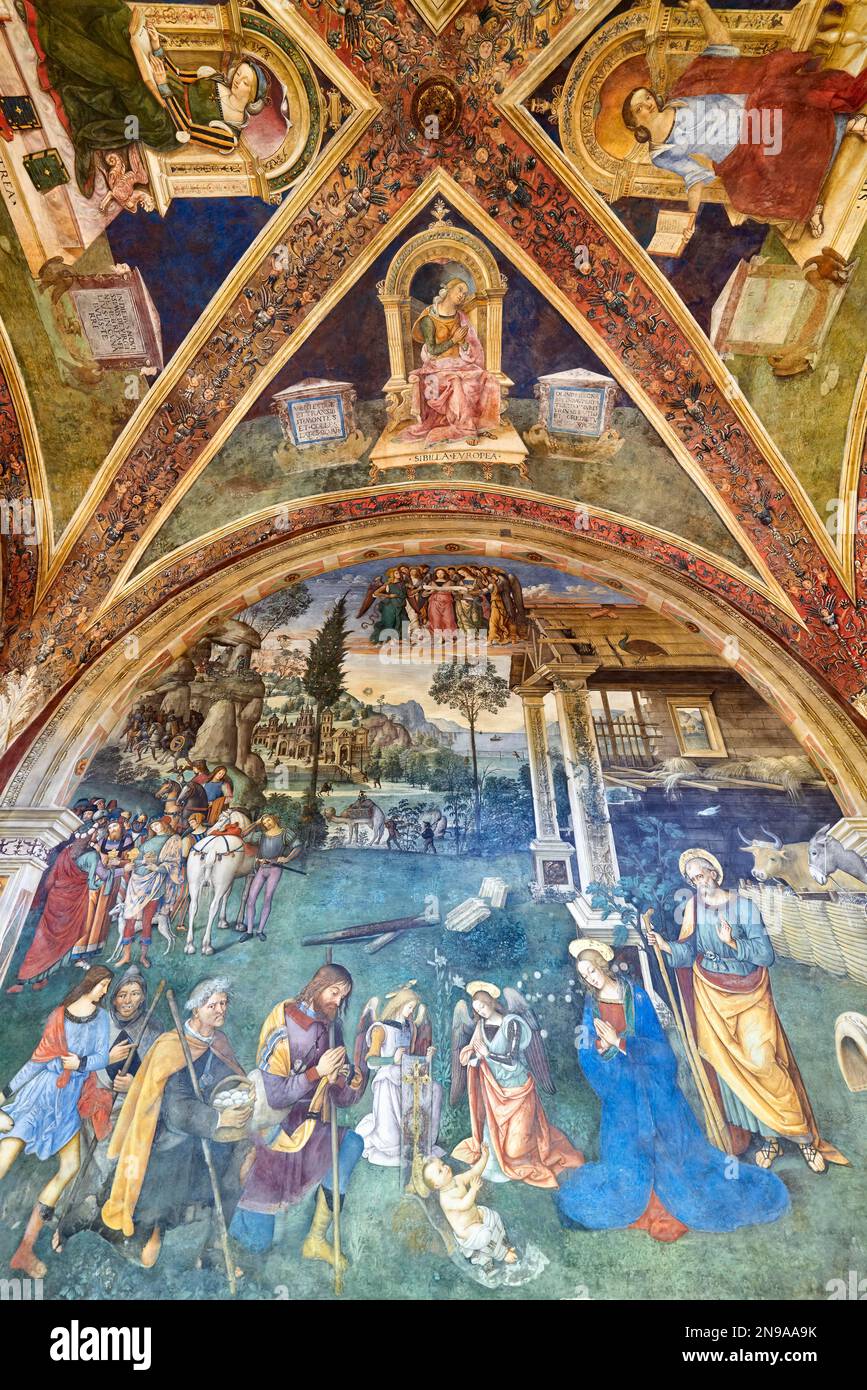 Spello umbria pinturicchio hi-res stock photography and images - Alamy