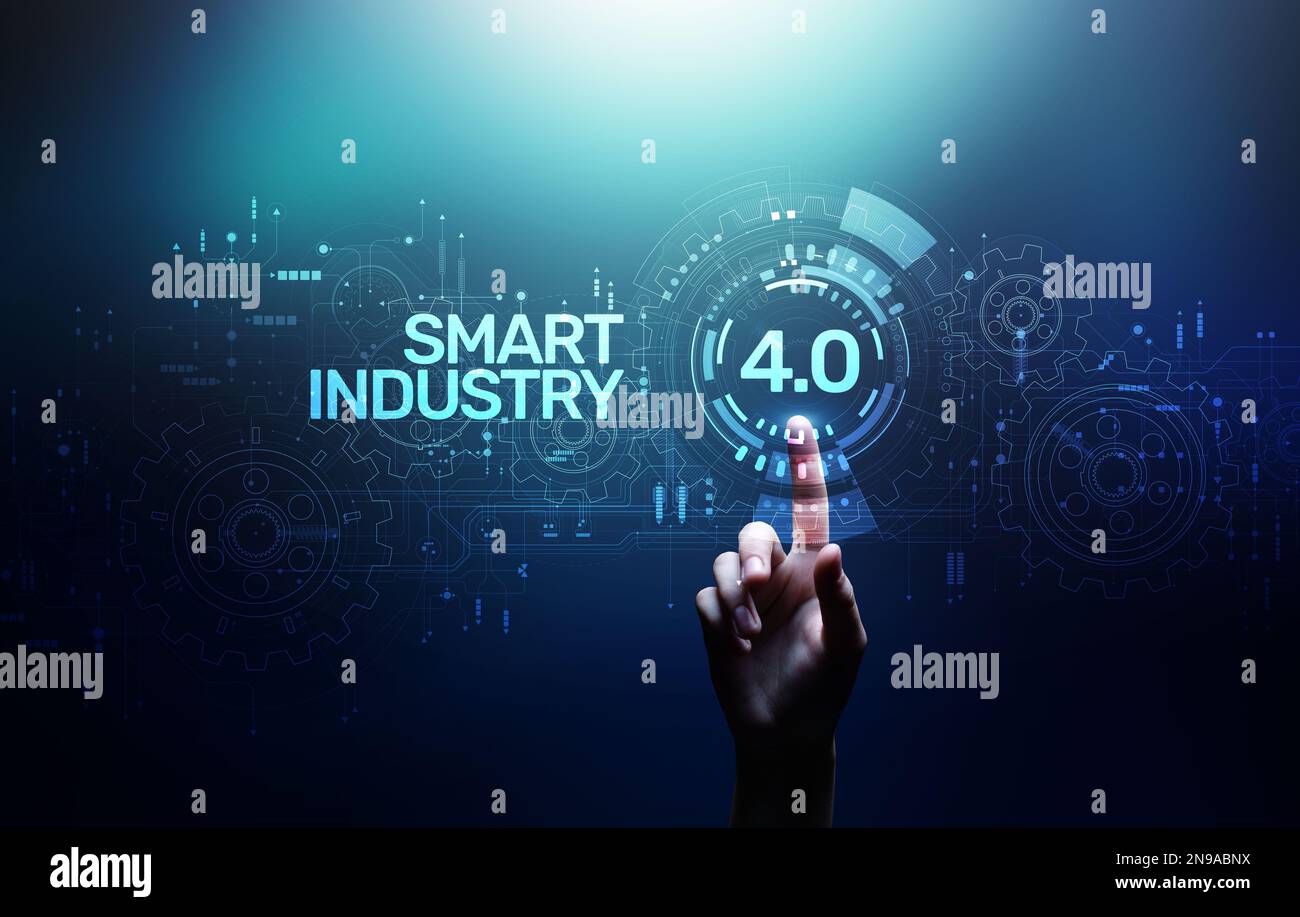 Smart industry 4.0 innovation automation manufacturing technology ...