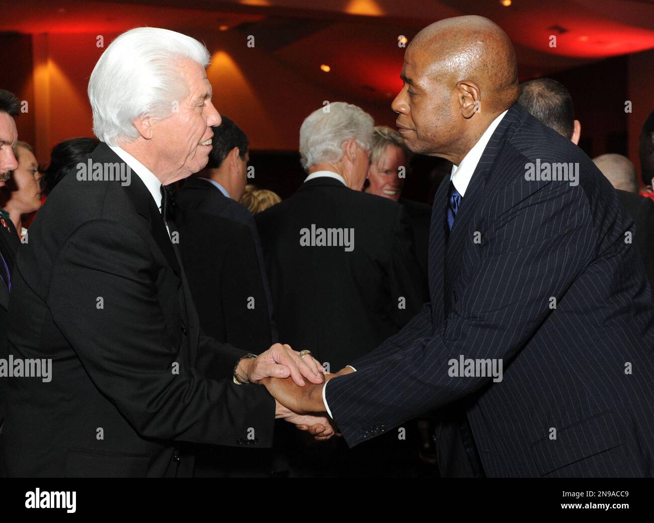 Bill Austen and Forrest Whitaker are seen at the 12th Annual Starkey ...