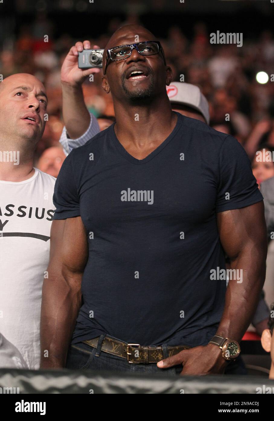 COMMERCIAL IMAGE - Actor Terry Crews attends the UFC on Fox event at ...