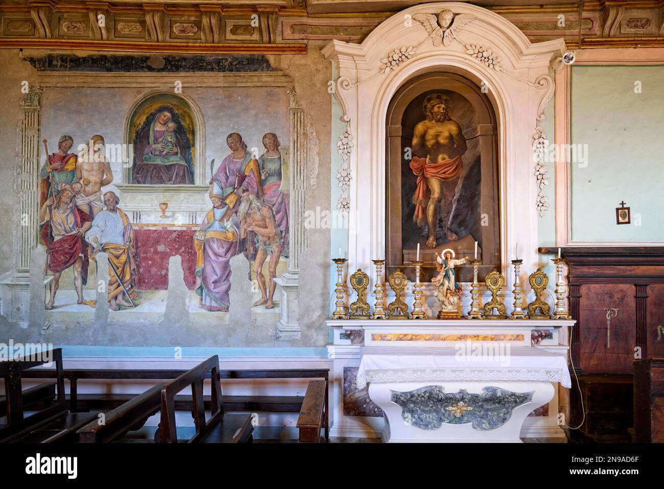 Signorelli chapel hi-res stock photography and images - Alamy