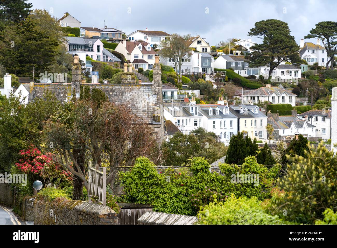 ST MAWES, CORNWALL, UK - MAY 12 : View of St Mawes, Cornwall on May 12 ...