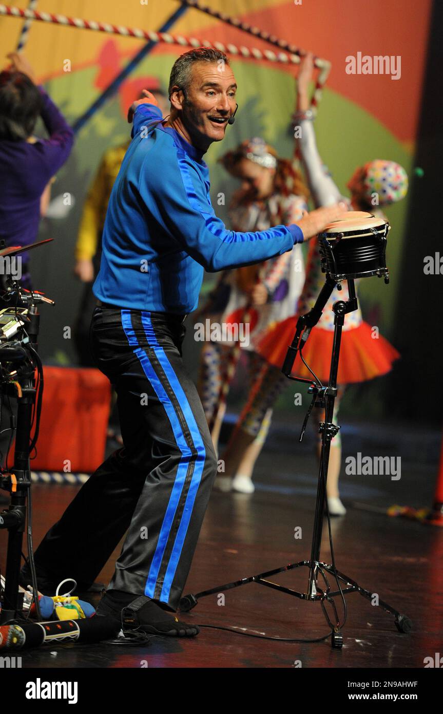 MIAMI BEACH, FL - AUGUST 03: Anthony Field of The Wiggles performs at ...