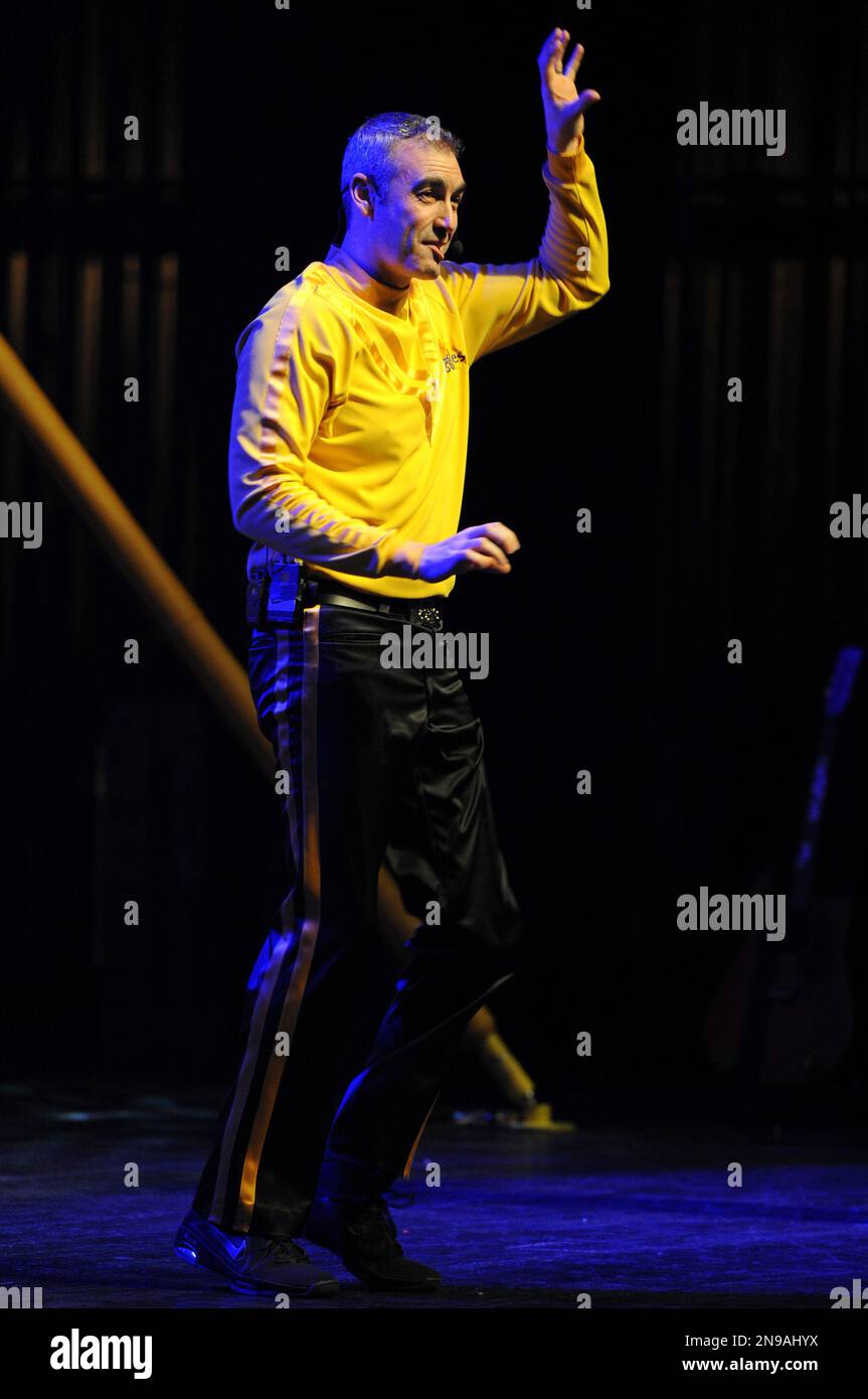 MIAMI BEACH, FL - AUGUST 03: Greg Page of The Wiggles performs at ...