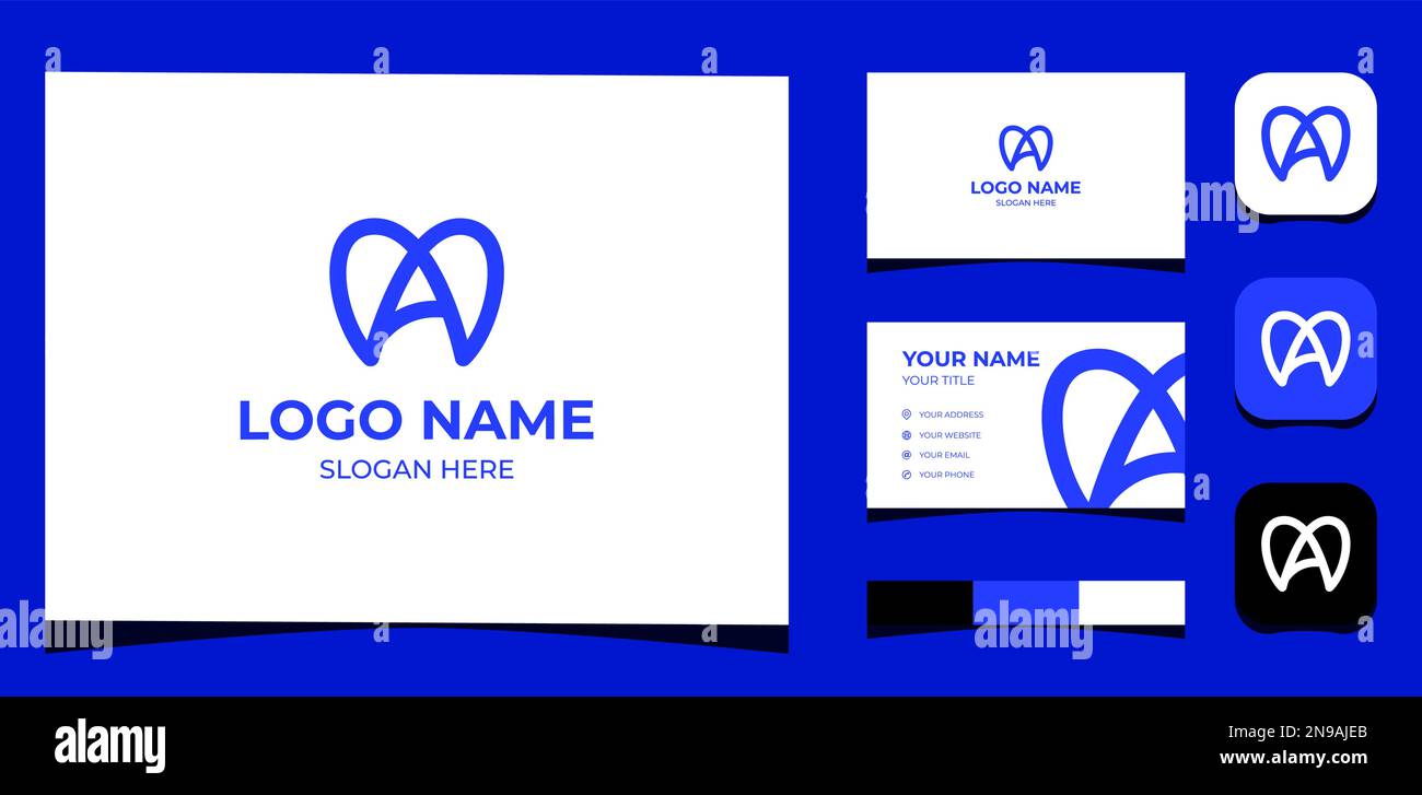 Dentist logo hi-res stock photography and images - Alamy