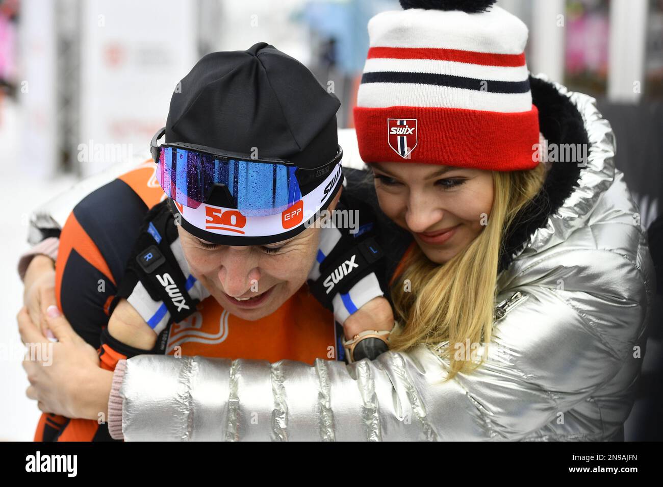 Bedrichov, Czech Republic. 12th Feb, 2023. Jizerska padesatka 50km international Ski Classics ...