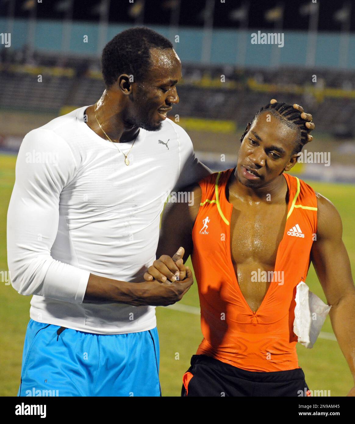 FILE - In this June 29, 2012, file photo, world champion Yohan Blake ...