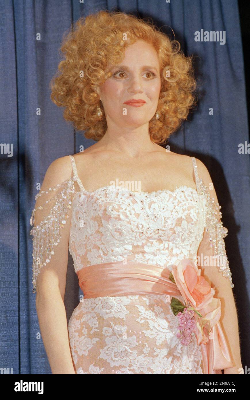 Actress Madeline Kahn is pictured at the ASCAP concert celebrating ...