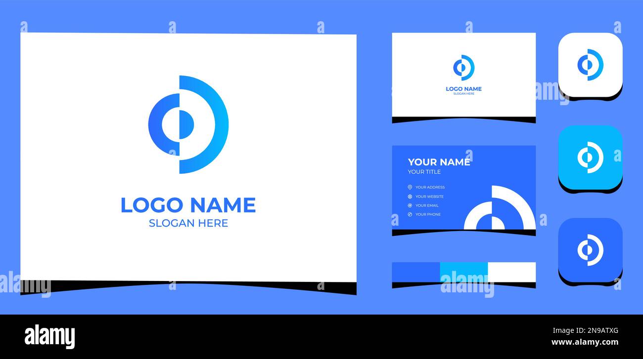 Template Logo Creative Abstract Technology and Human concept. Creative ...