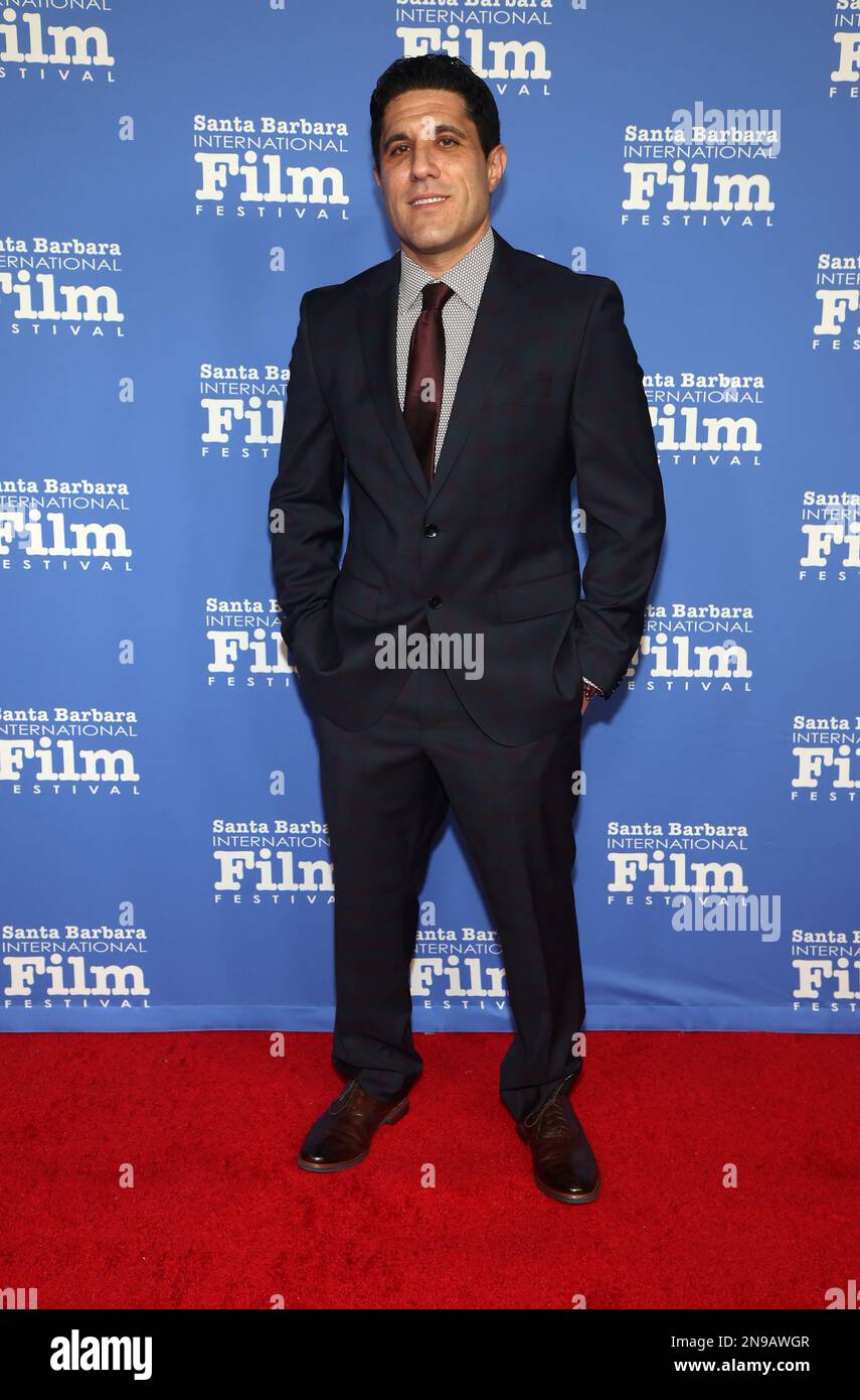 Santa Barbara, Ca. 11th Feb, 2023. Rory Karpf at the 38th Santa Barbara ...