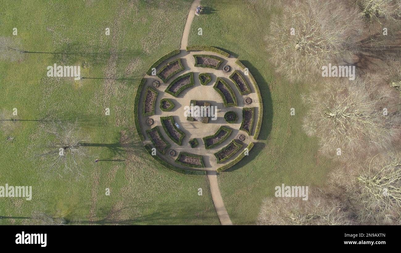War Memorial Park Aerial View Stock Photo - Alamy