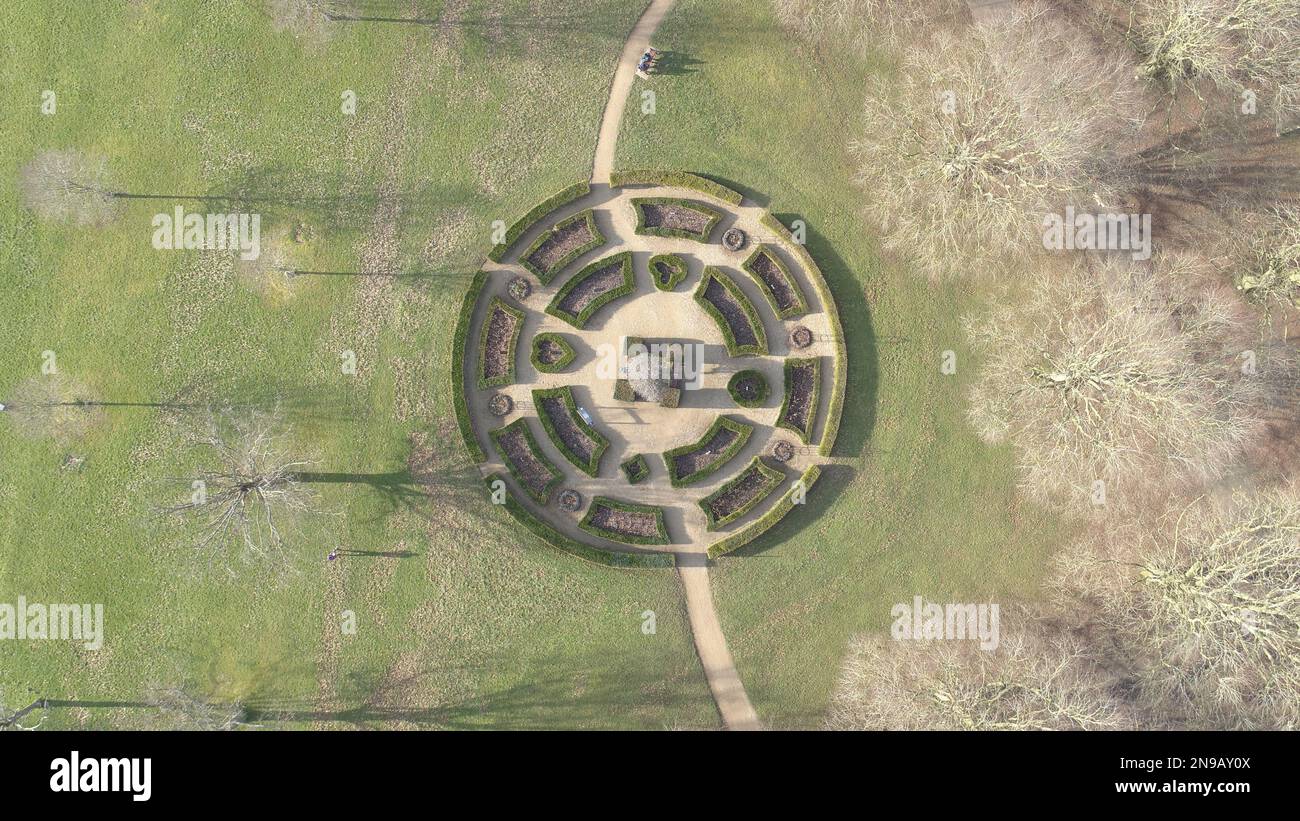 War Memorial Park Aerial View Stock Photo - Alamy