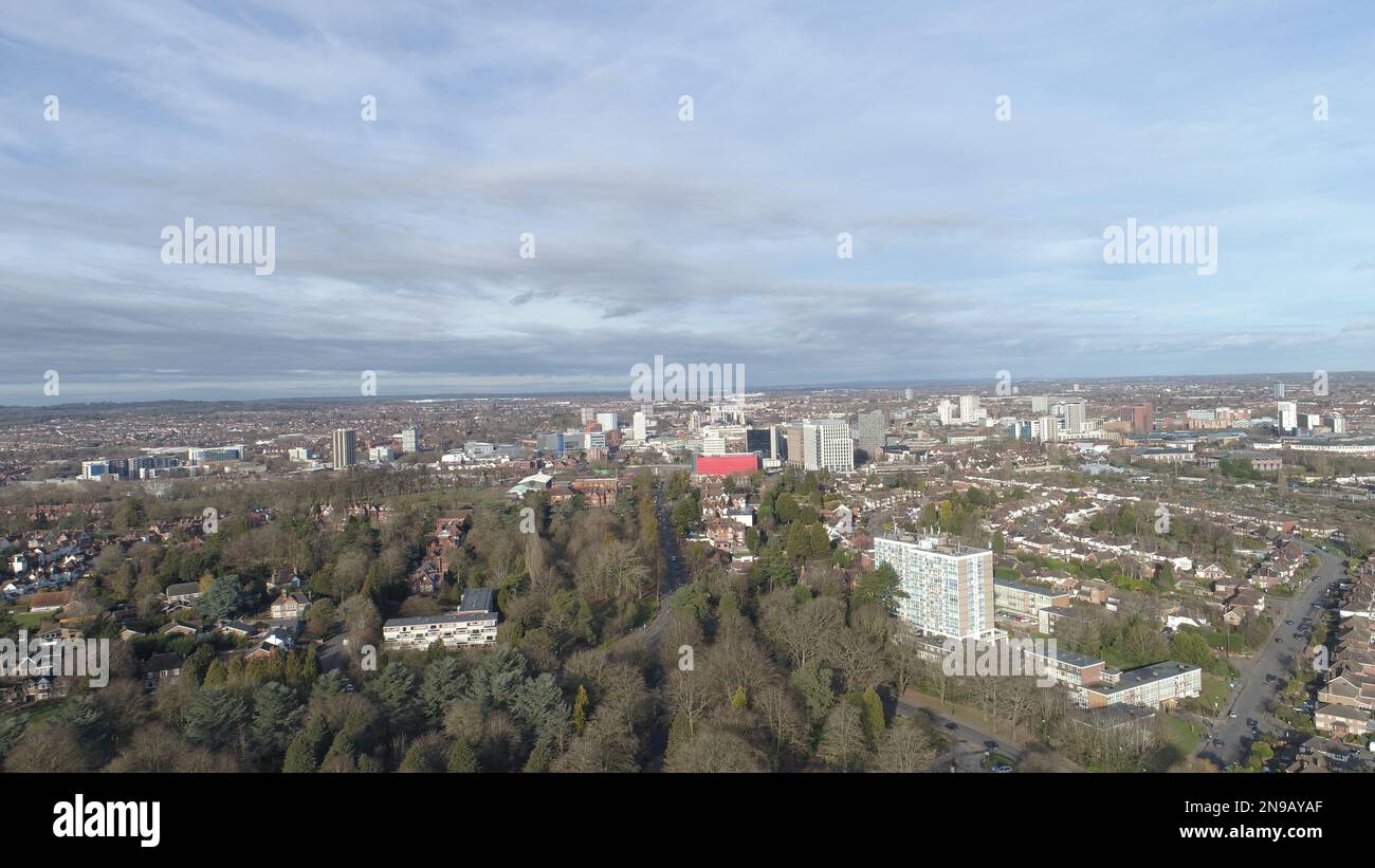 War Memorial Park Aerial View Stock Photo - Alamy