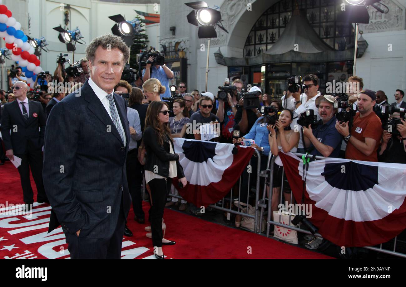 Cast member Will Ferrell attends the premiere for "The Campaign" at ...