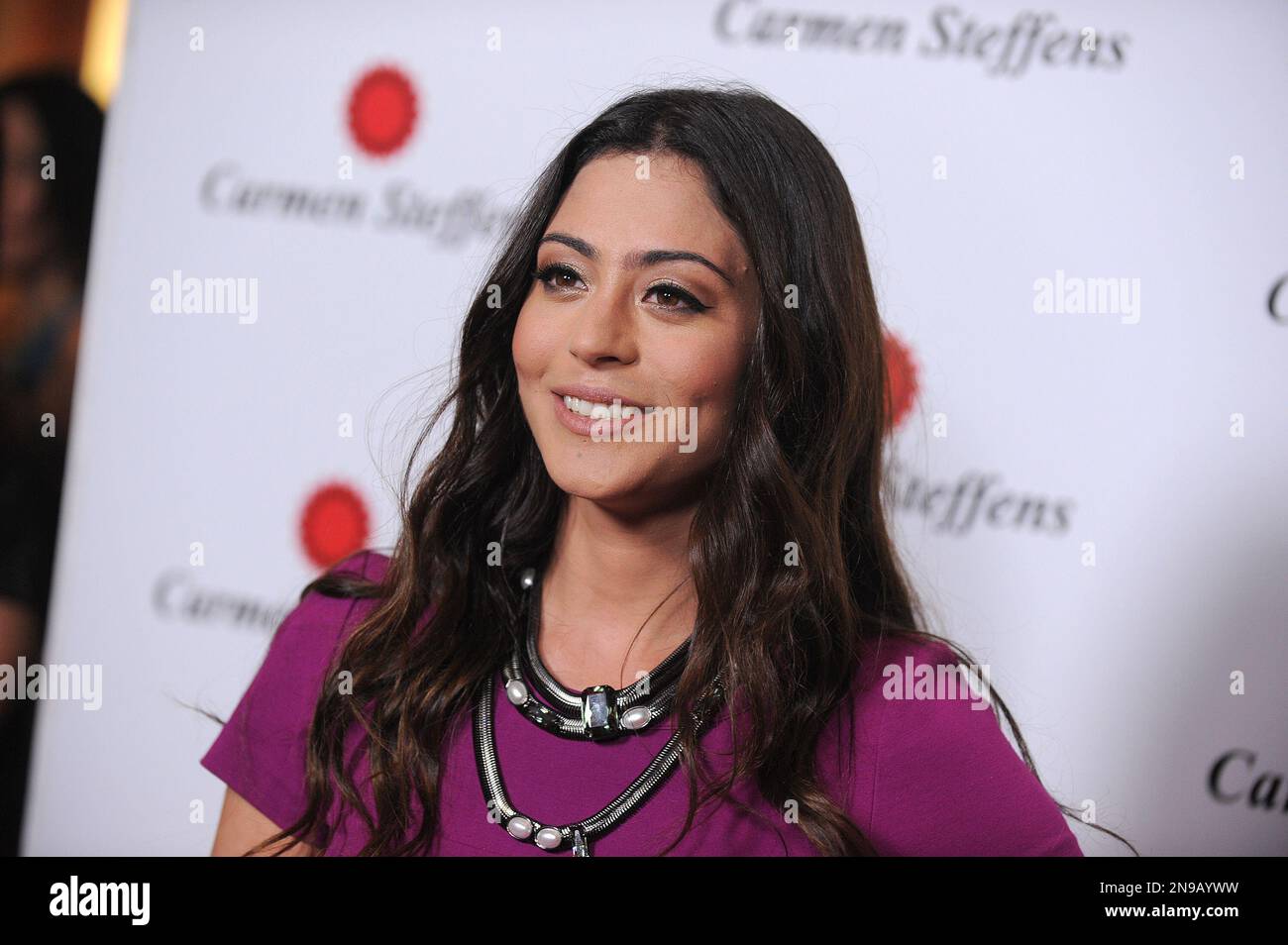 Carol Castro attends the grand opening of Carmen Steffens' U.S. Flagship store on Thursday, Aug ...