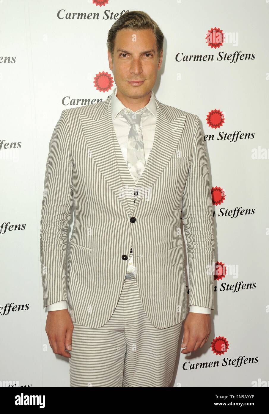 Cameron Silver attends the grand opening of Carmen Steffens' U.S ...