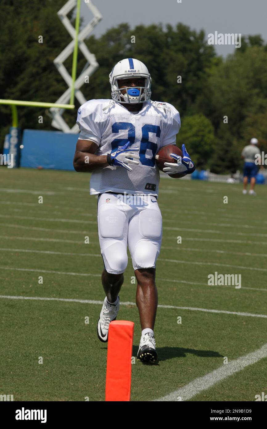 Indianapolis Colts running back Mewelde Moore during the NFL team's ...