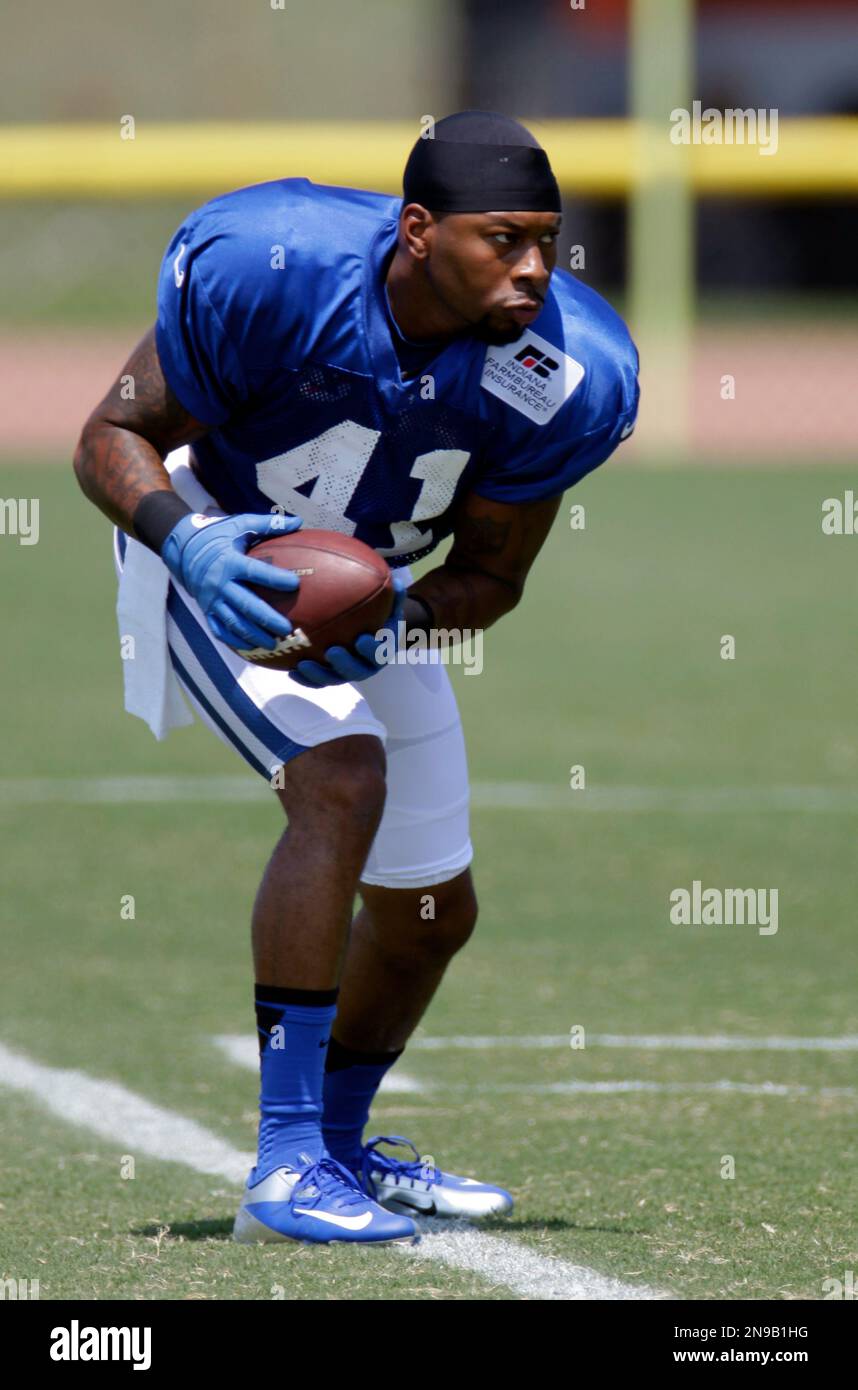 Indianapolis Colts safety Antoine Bethea during the NFL team's football ...