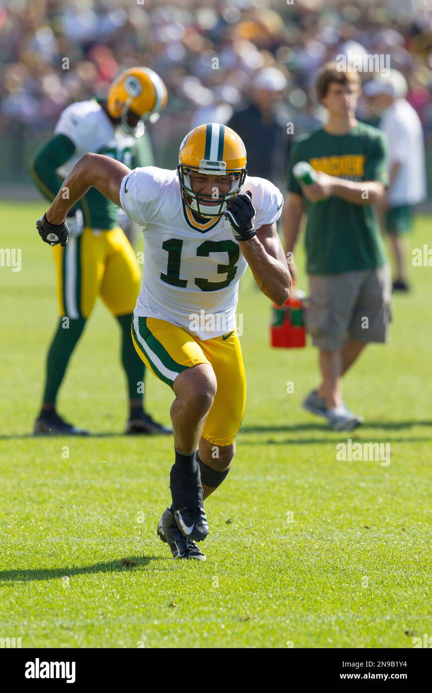 Green Bay Packers wide receiver Dale Moss (13) at Green Bay Packers NFL ...