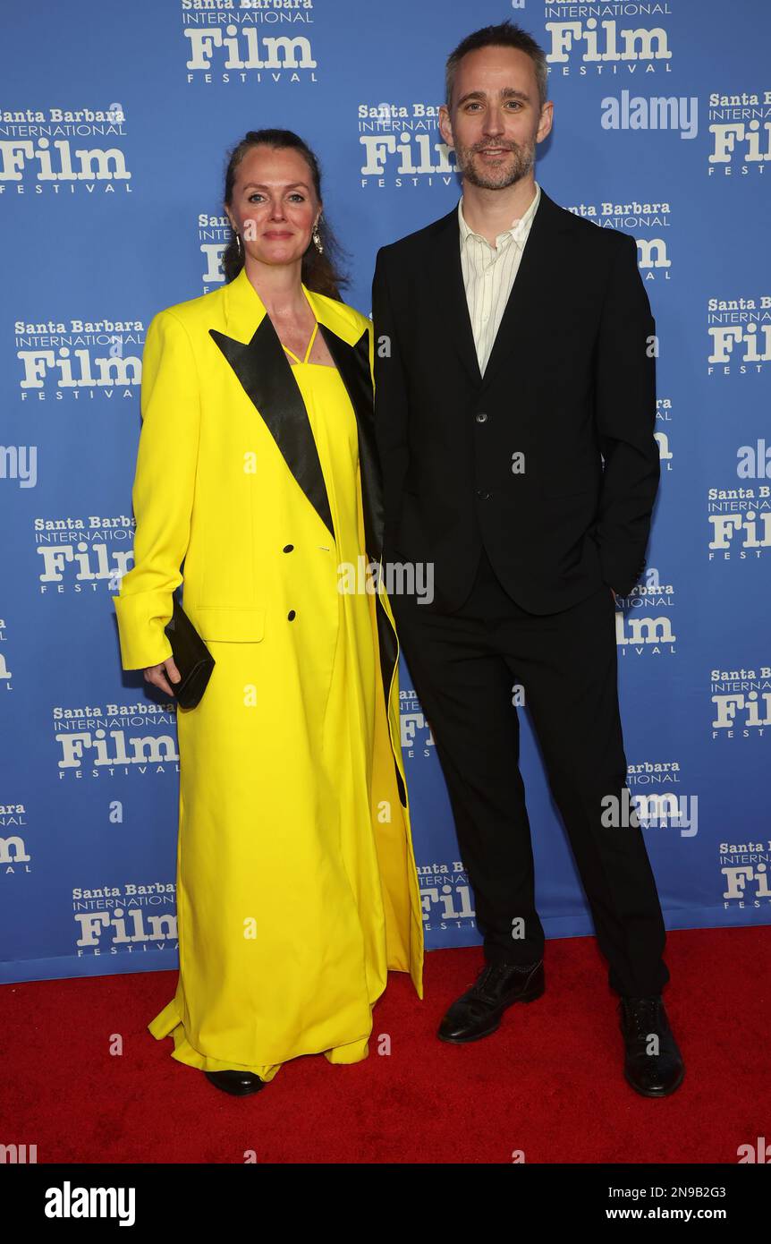 Santa Barbara, Ca. 11th Feb, 2023. Rebecca Pruzan, Anders Walter at the ...