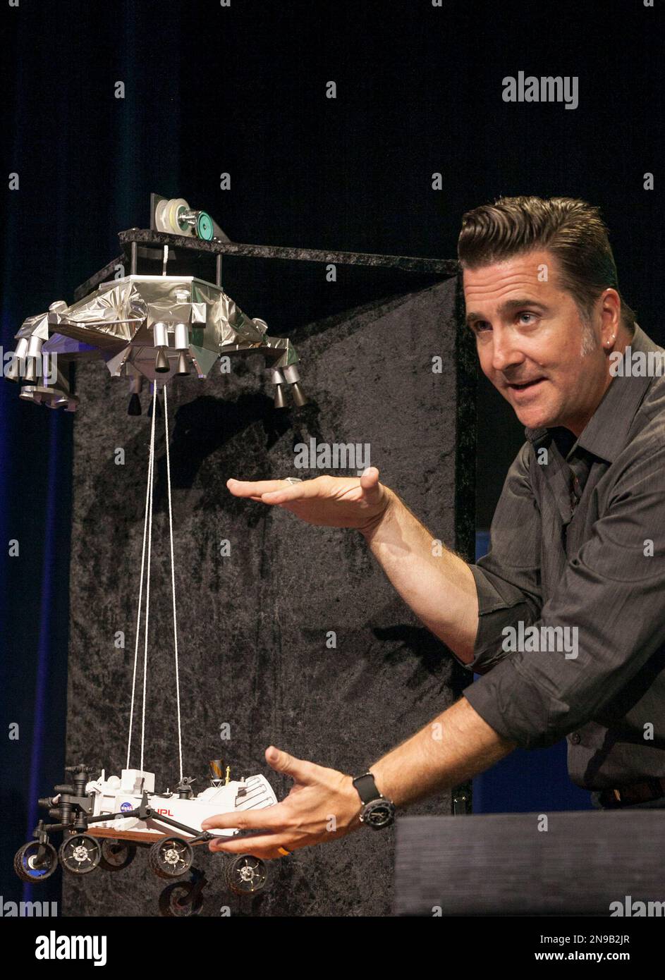 Adam Steltzner, Mars Science Laboratory's entry, descent and landing ...