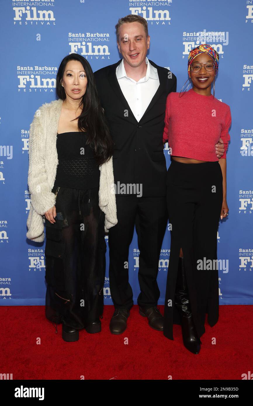 Santa Barbara, Ca. 11th Feb, 2023. Angie Wang Richie Stephens Maya ...