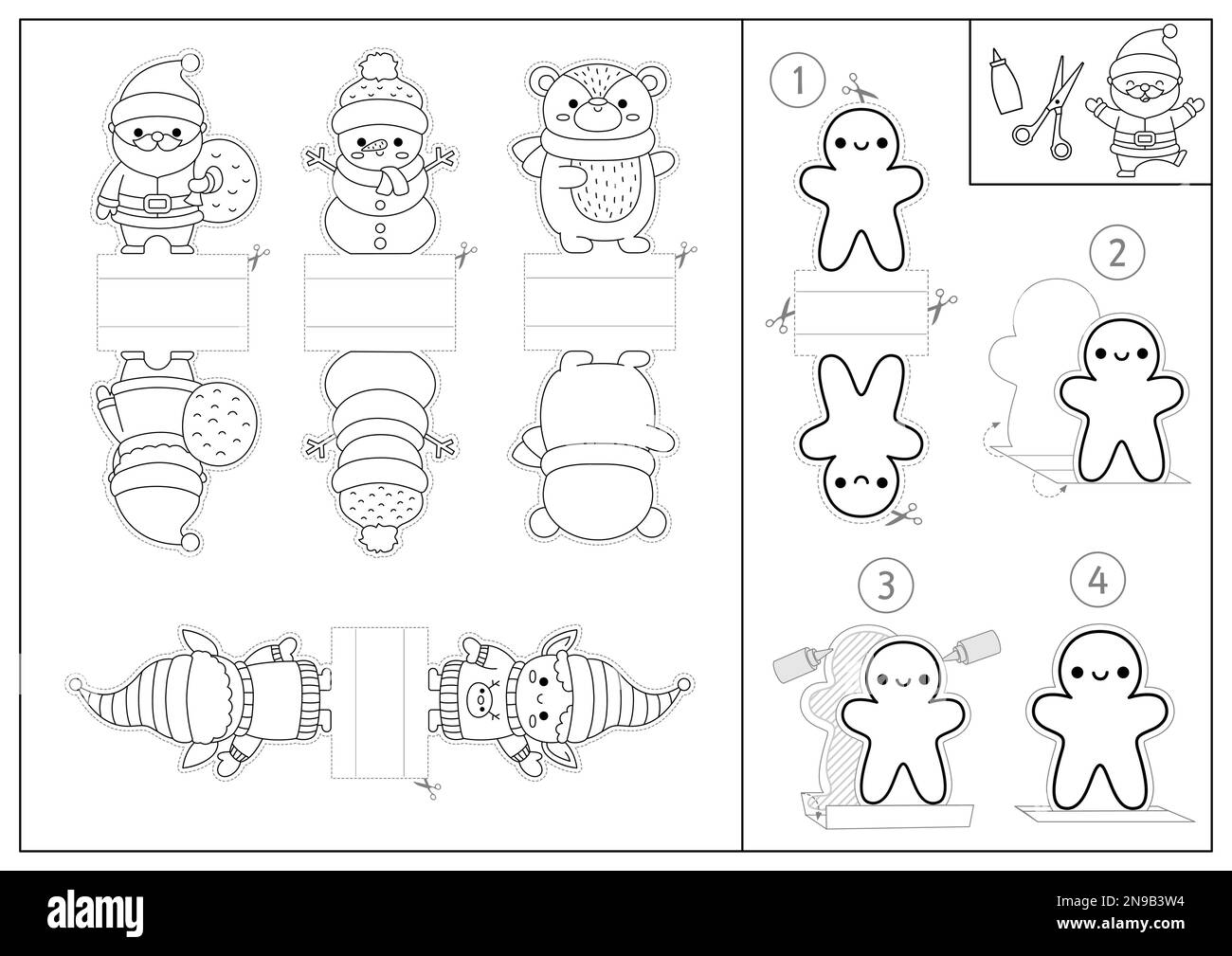 Bear coloring sheet for preschool vector vectors hi-res stock ...