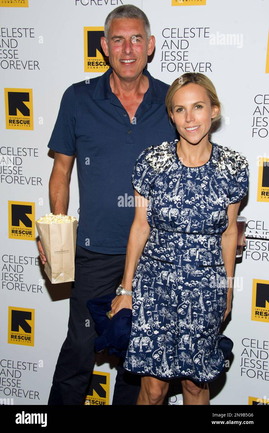 Lyor Cohen and Tory Burch attends the "Celeste and Jesse Forever ...