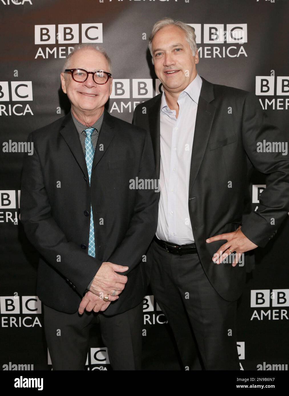 COMMERCIAL IMAGE - Executive Producer Barry Levinson and President, BBC ...